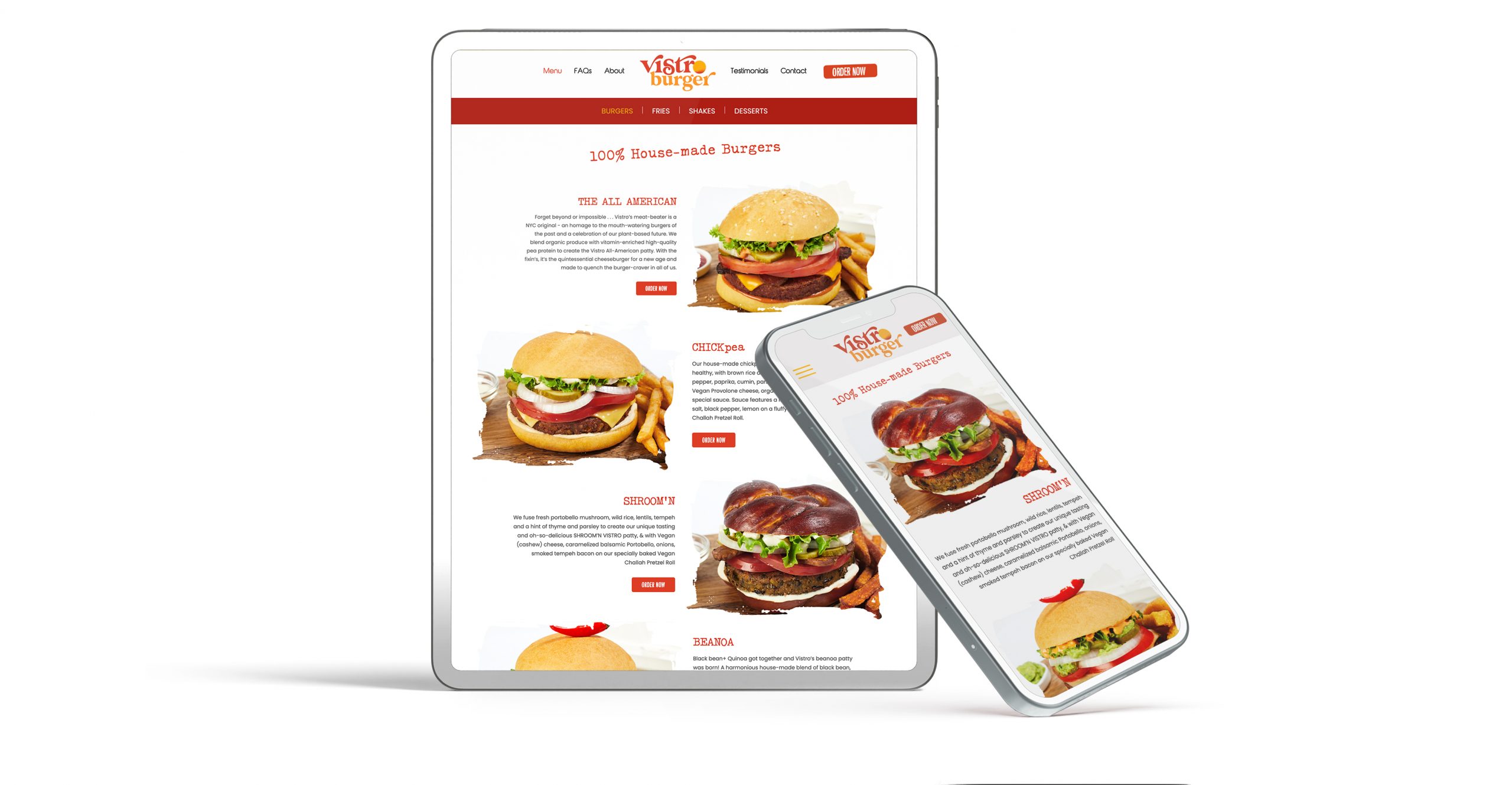 Vistro Burger | Mars Design